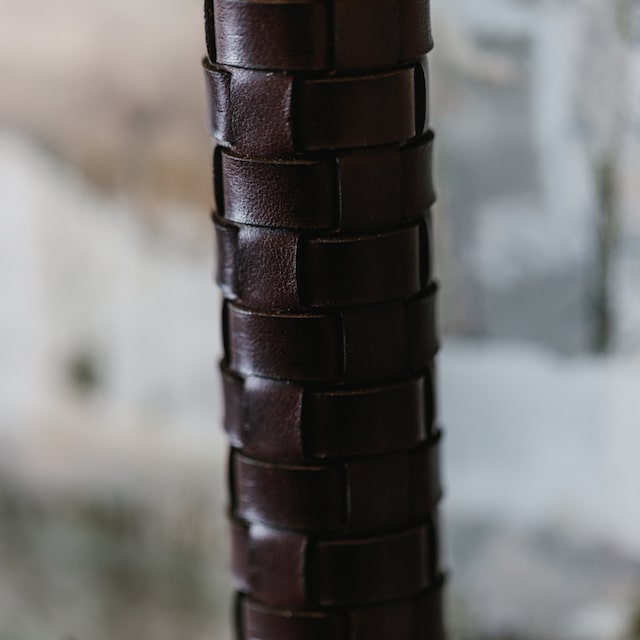 Award-winning leatherworkers, Harcourt London for AUTHOR